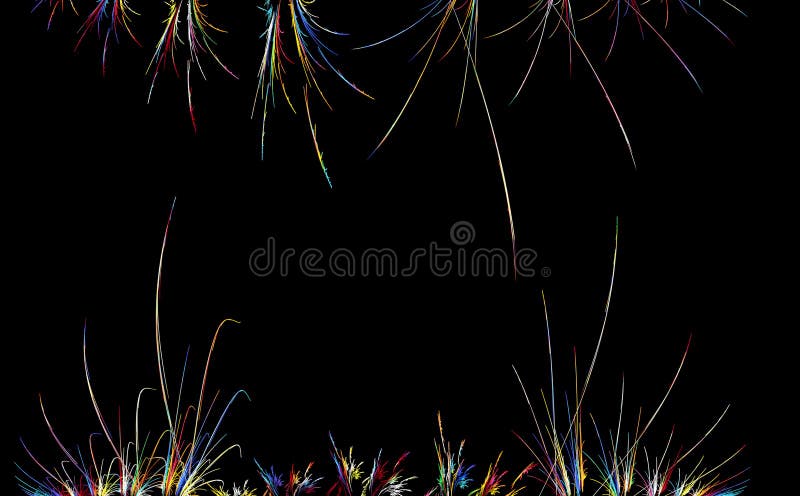 Grass Neon Abstract stock illustration. Illustration of black - 109085559
