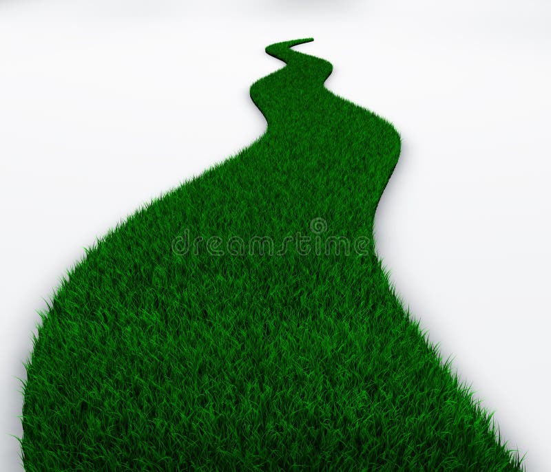 Winding path stock image. Image of movement, development - 106855