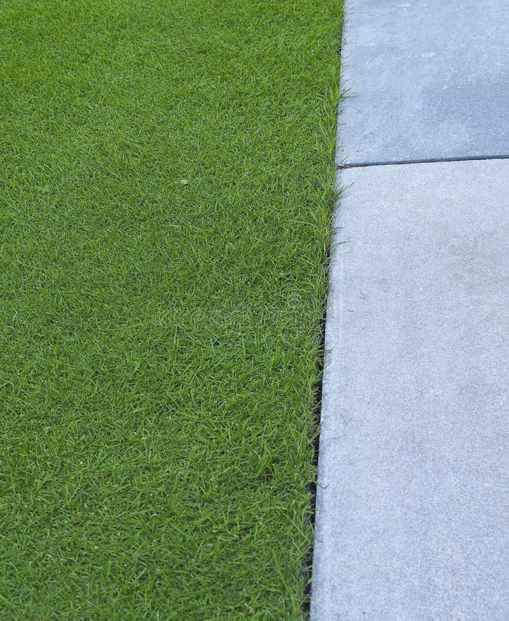 Grass and paving stock photo. Image of architecture, shape - 15837688
