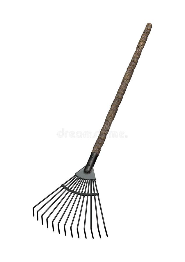 Grass Rake stock illustration. Illustration of outdoor - 51542751