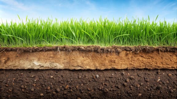 Turf Cross Section Stock Illustrations – 330 Turf Cross Section Stock ...