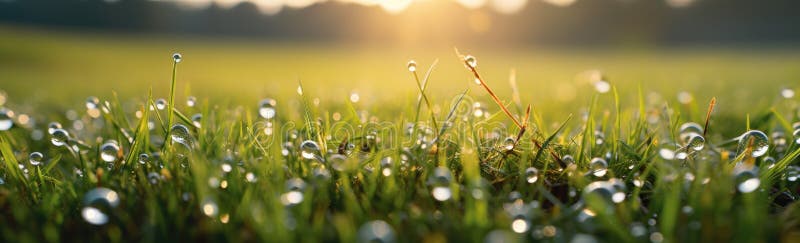 Grass with the Sun Rising Behind it Stock Photo - Image of grass ...