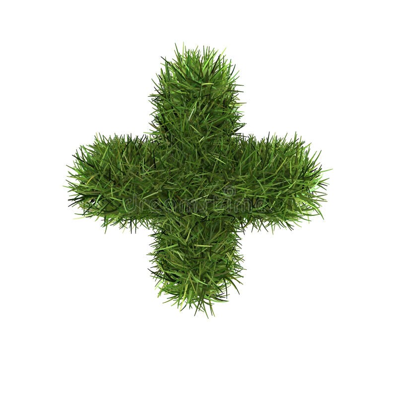 Grass symbols mathematics stock illustration. Illustration of earth ...