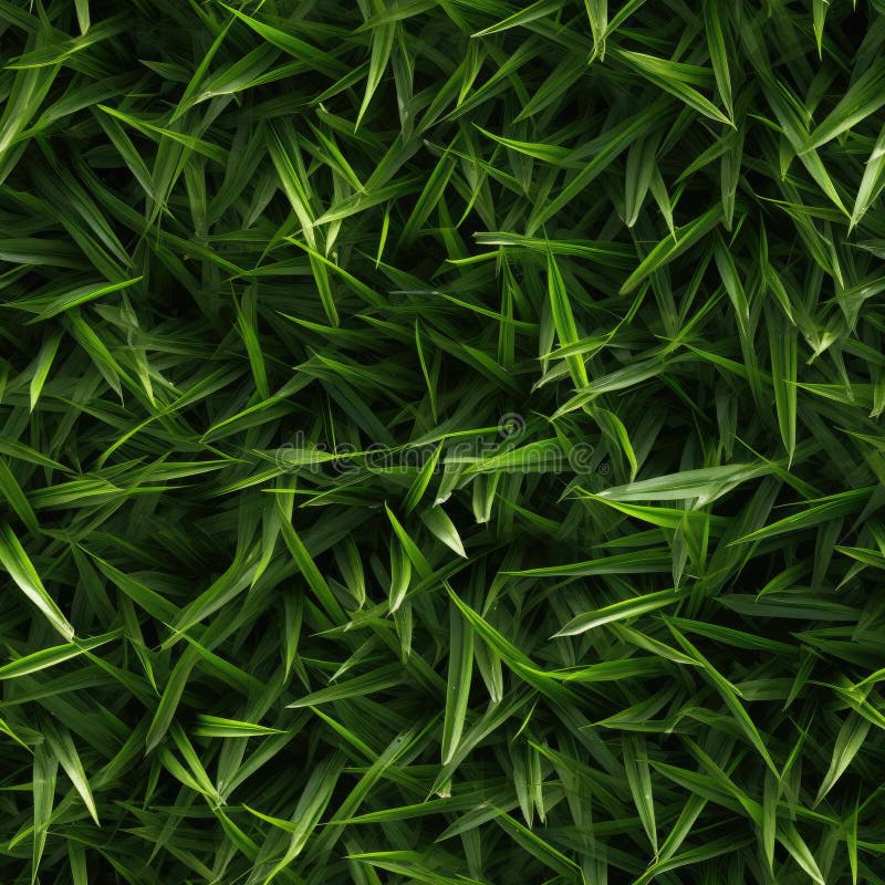 Grass Top View, Seamless Texture Stock Photo - Image of grass, pattern ...