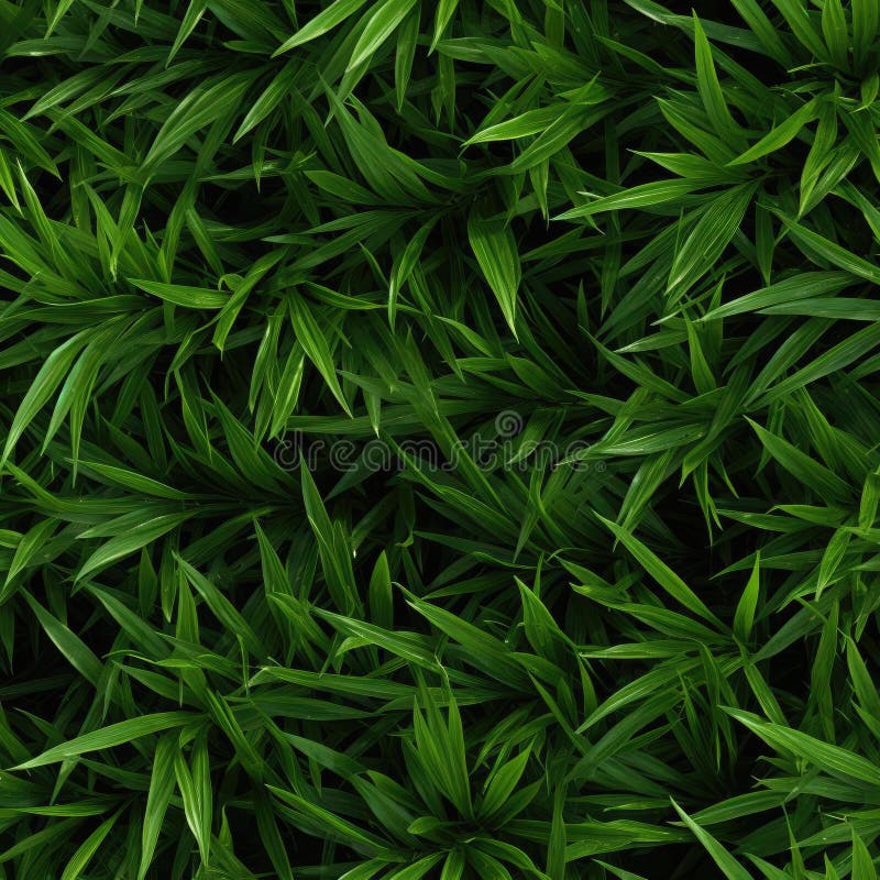Grass Top View, Seamless Texture Stock Photo - Image of environment ...