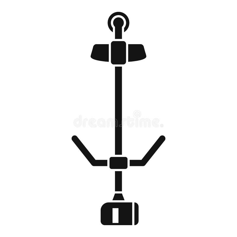 Grass Trimmer Icon, Simple Style Stock Vector - Illustration of cutter ...