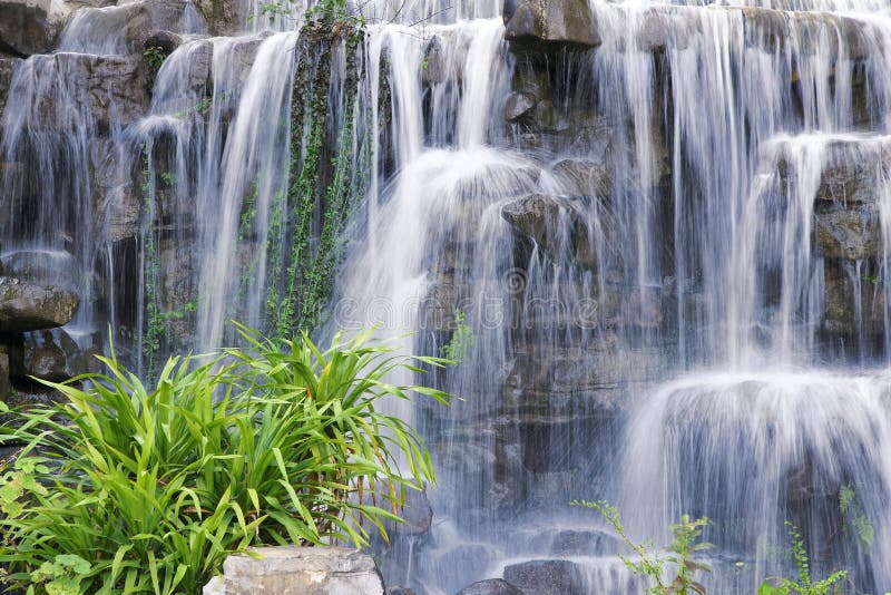 Stream waterfall stock photo. Image of water, waterfall - 48091832