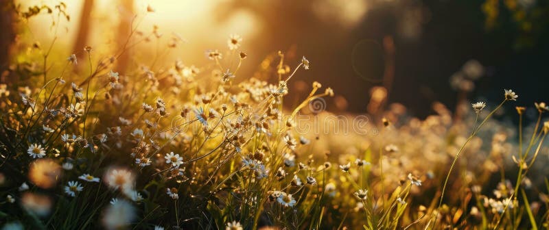Grass in the Wind Grass in the Sun Grass and Water Stock Illustration ...