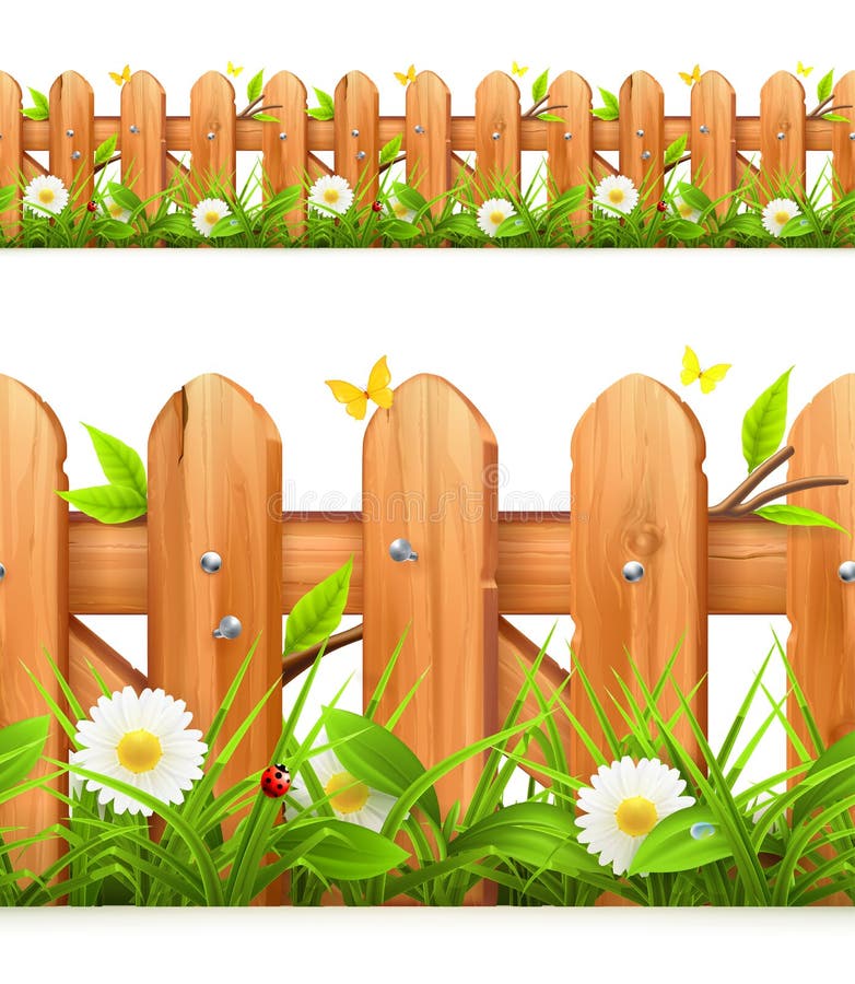Wooden Fence Clipart