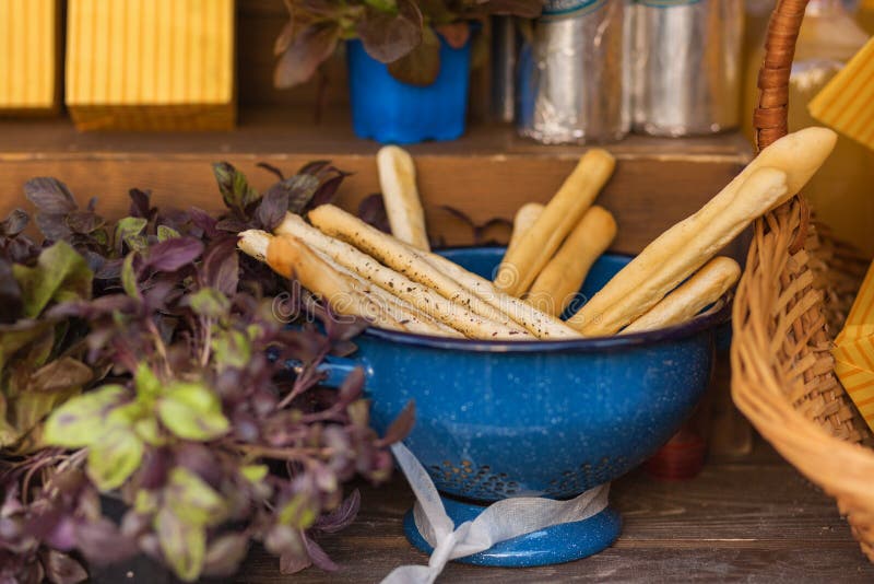 Grassini italien image stock. Image du végétarien, préparation - 53507865