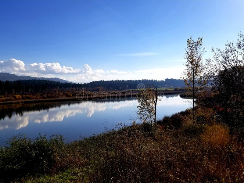 Valley lake stock image. Image of valley, mountain, lake - 134264191