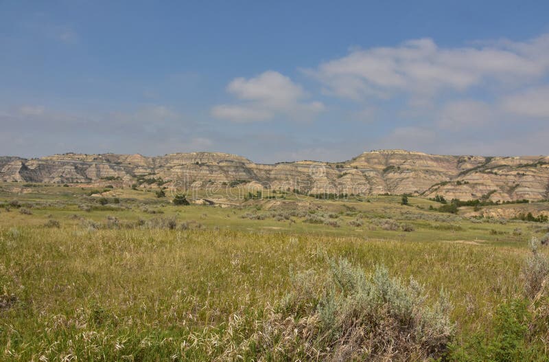 Grasslands and Rugged Hills in the Midwest Stock Photo - Image of ...