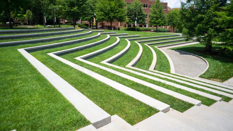 Amphitheatre Outdoor Seating Stock Image - Image of stack, layer: 95918305