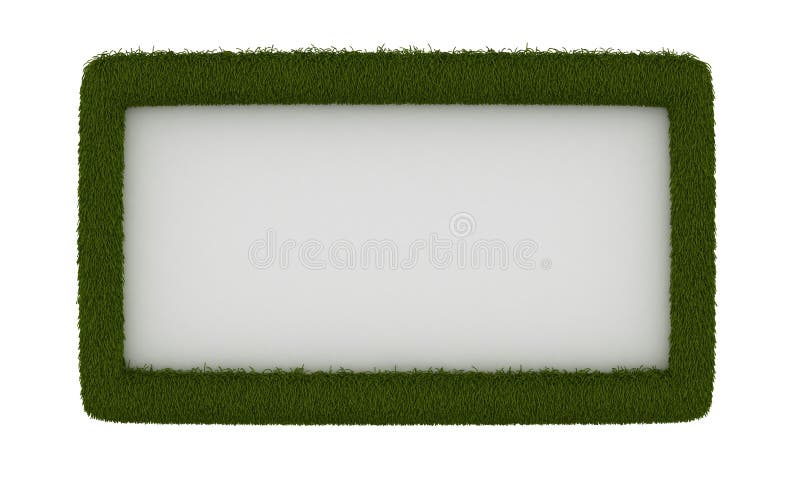 Grassy frame illustration stock illustration. Illustration of ecology ...