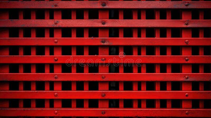 Grate red metal texture stock illustration. Illustration of element ...