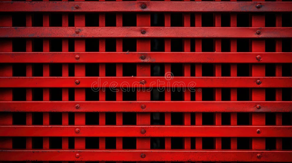 Grate red metal texture stock illustration. Illustration of element ...