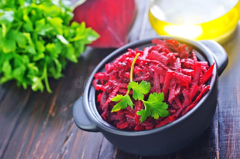 Grated beet in a bowl stock photo. Image of ingredient - 51221512