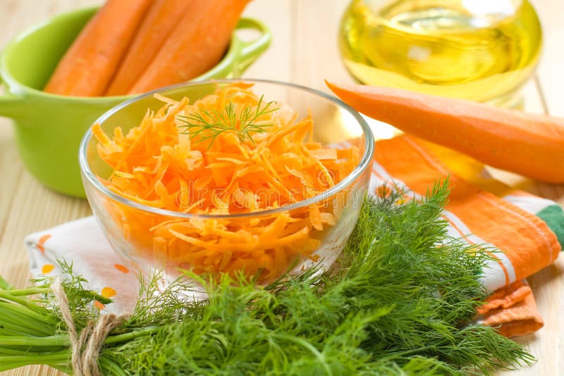 Grated carrot stock photo. Image of natural, horizontal - 25798912
