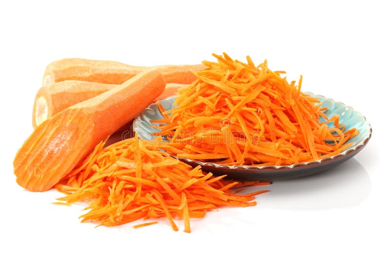 Grated carrot stock photo. Image of cook, vegetarian - 33586776