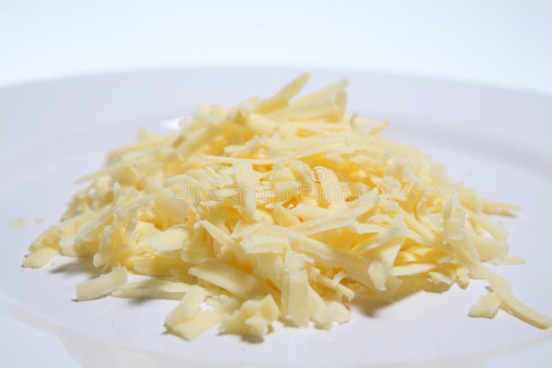 Grated Cheddar stock image. Image of savoury, white, savory - 1236323