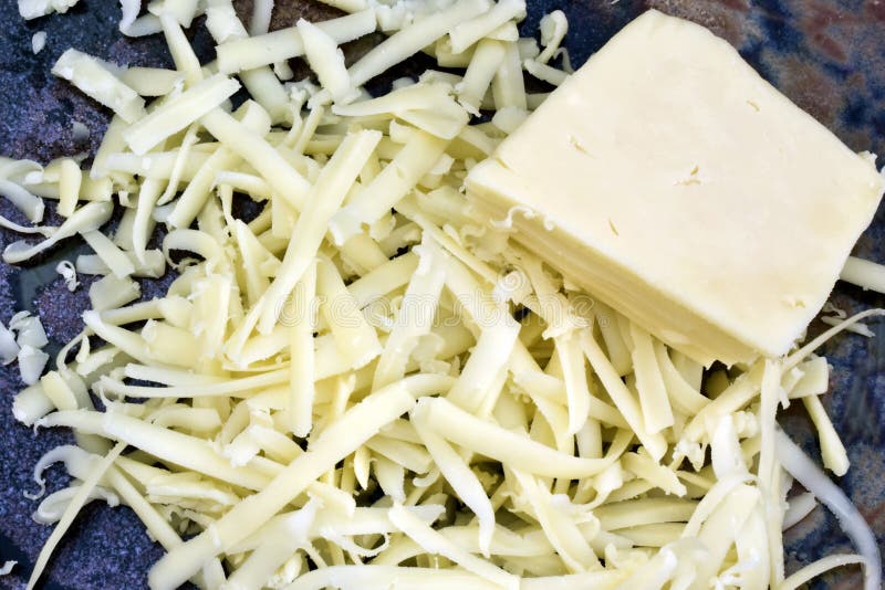 Grated cheese stock photo. Image of nutrition, closeup - 16657378