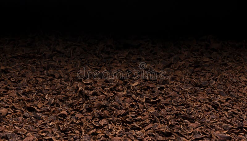 Grated Chocolate Texture. Ground Chocolate Background Stock Image ...