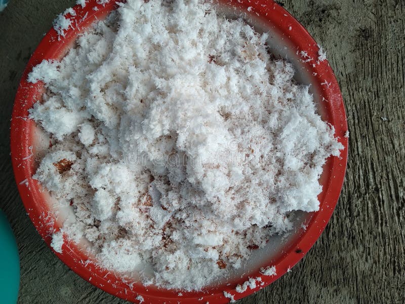 Grated coconut stock photo. Image of snack, organic - 320699682