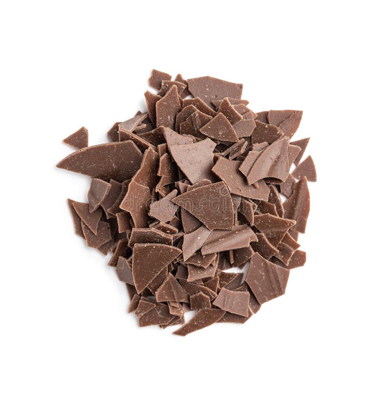 Grated Dark Chocolate. Chocolate Flakes Stock Image - Image of dark ...