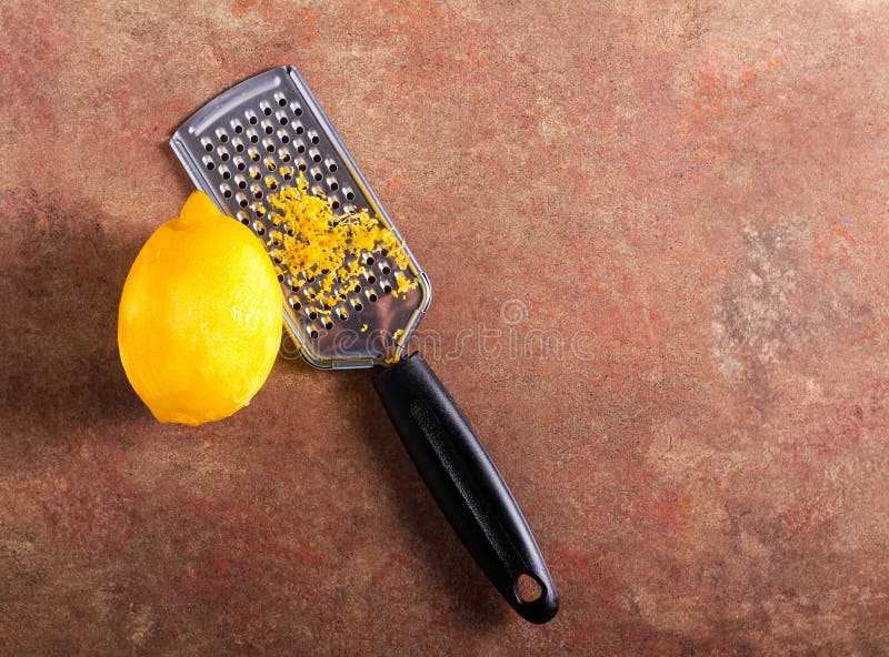 Grated lemon zest stock photo. Image of cooking, food - 207007694