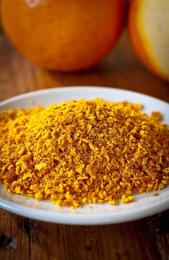Grated orange rind stock image. Image of grated, fruit - 19580129