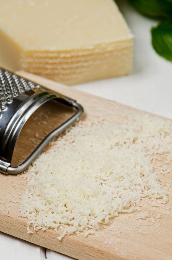 Grated parmesan stock photo. Image of grater, basilica - 30683328