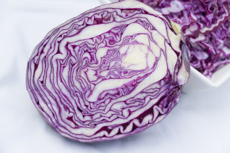Grated red cabbage stock photo. Image of food, violet - 89611864