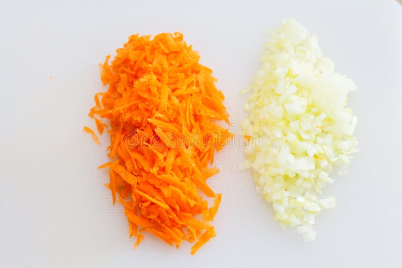 Grated vegetables stock photo. Image of isolated, ingredient - 94471888