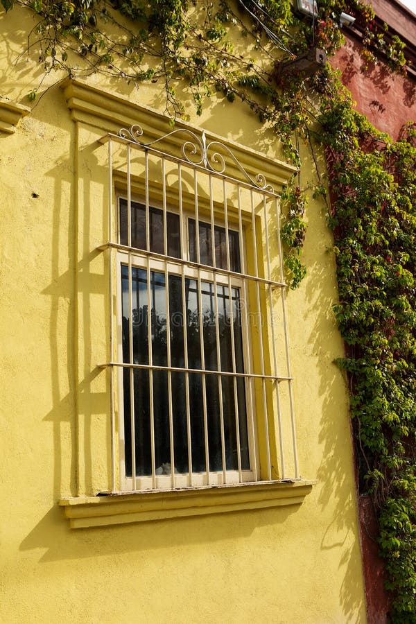 Grated window stock image. Image of spanish, colonial - 47402737