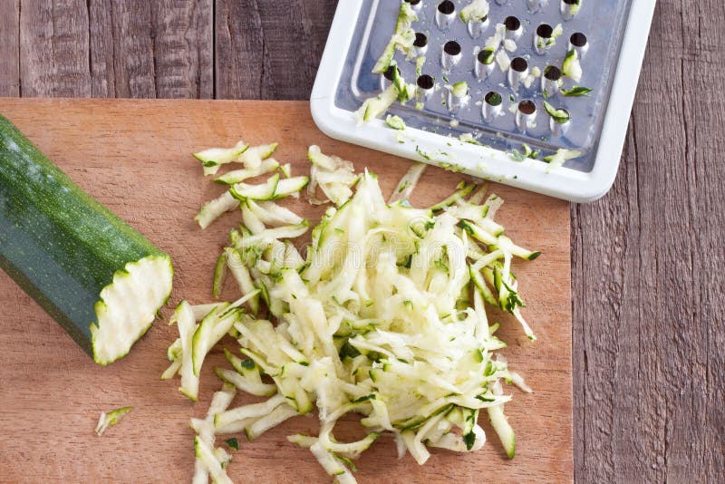 Grated zucchini stock photo. Image of ingredient, vitamins - 44330306