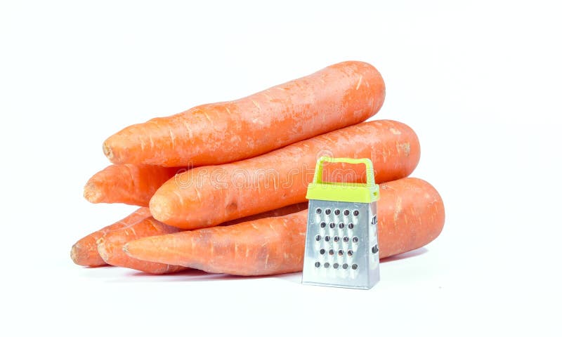 Grater and carrots stock photo. Image of grater, cooperation - 30666968