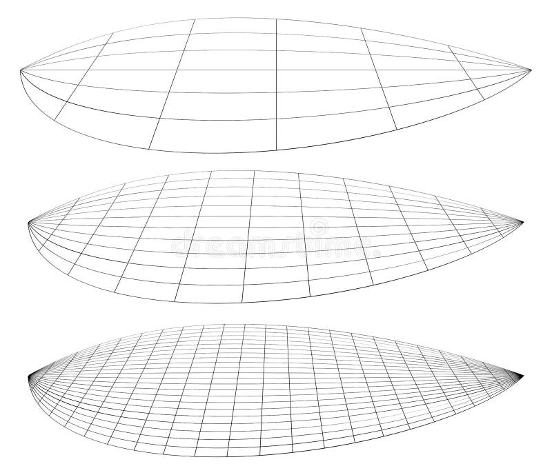 Graticule Grid, Mesh Plane with Deform, Distortion Effect. Reticulate ... Graticule Grid, Mesh Plane with Deform, Distortion Effect. Reticulate ...