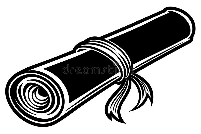 Roll Diploma Stock Illustrations – 4,769 Roll Diploma Stock ...