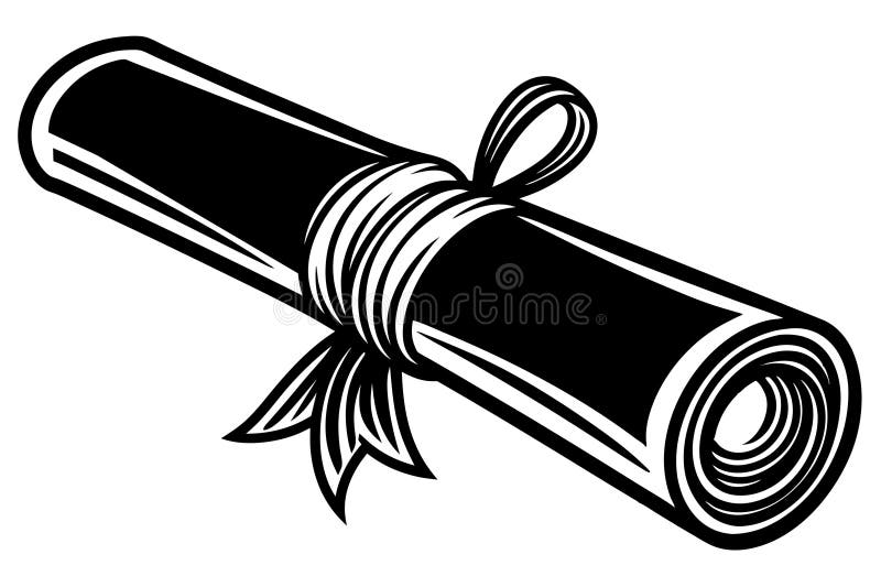 Roll Diploma Stock Illustrations – 4,682 Roll Diploma Stock ...