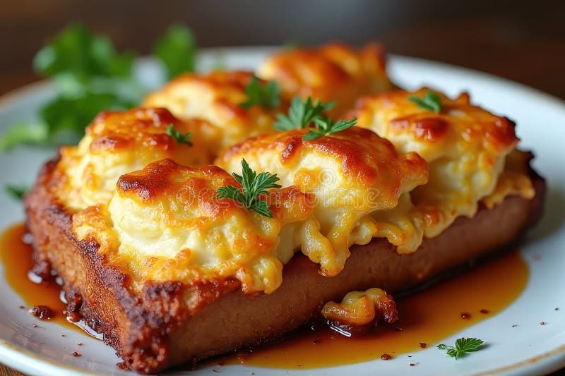 Finocchio Gratin Appetizer stock illustration. Illustration of elegant ...