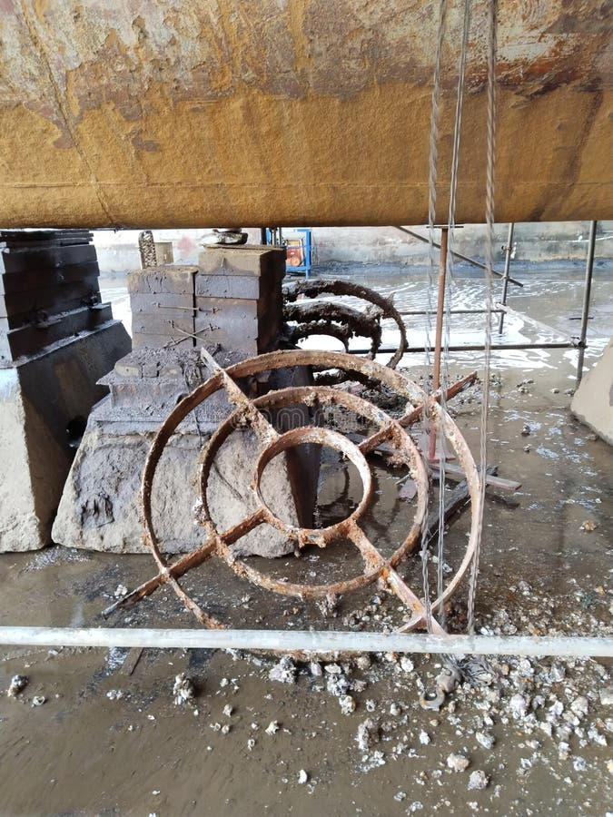 Grating ship stock photo. Image of ship, thruster, side - 264829368