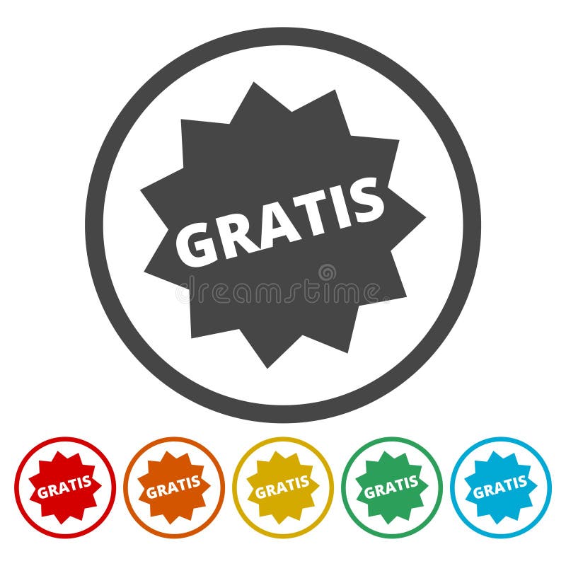 Gratis Icons Stock Illustrations – 185 Gratis Icons Stock Illustrations ...