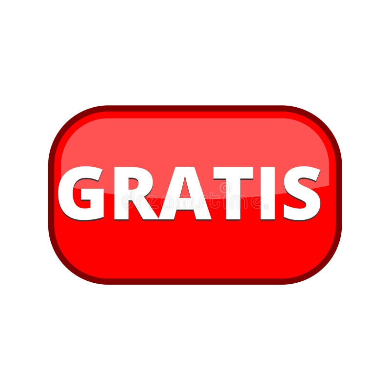 Gratis Icon, Gratis Sign, 6 Colors Included Stock Vector - Illustration ...