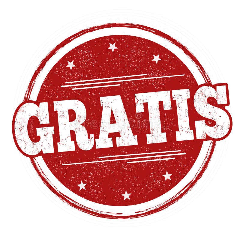 Gratis sign, icon, stamp stock vector. Illustration of icon - 92101268