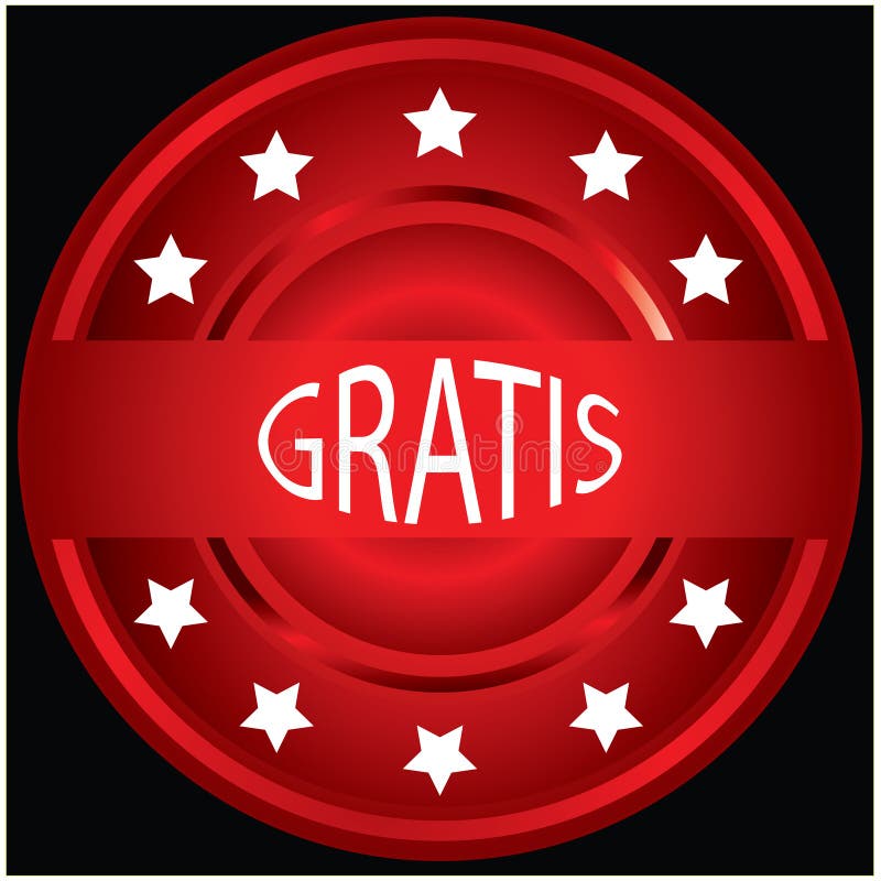 Gratuit Sign stock illustration. Illustration of information - 5860628