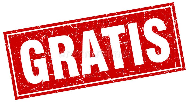 Gratis stamp stock vector. Illustration of grungy, isolated - 125214974