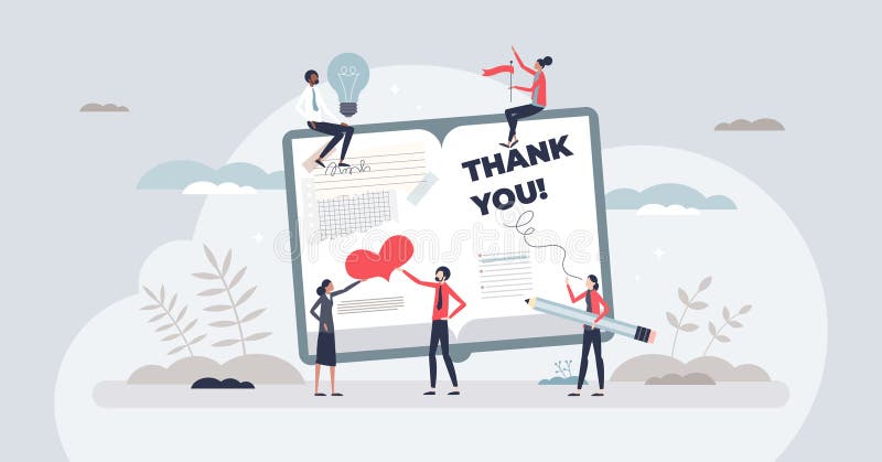 Gratitude Journaling As daily Appreciation Training Tiny Person Concept ...