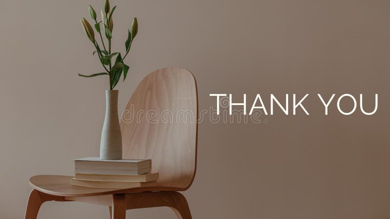 Gratitude in the Spotlight - Thank You Slide Background Stock Photo ...
