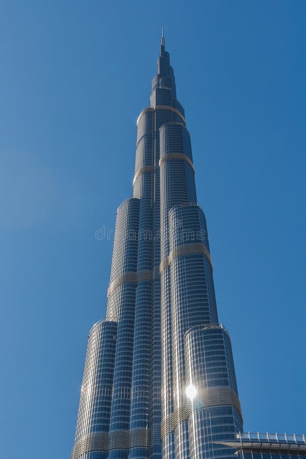 Grattacielo Di Burj Khalifa Immagine Stock Editoriale - Immagine di ...