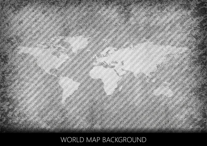 Graue Welt vektor abbildung. Illustration von weltweit - 32155296